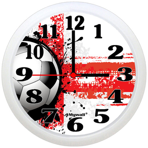 England Football Wall Clock