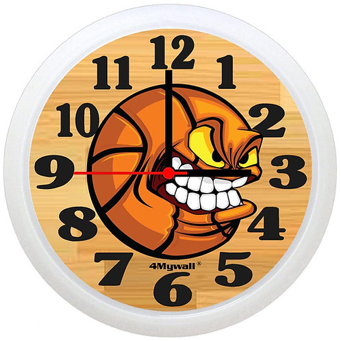 Basketball Wall Clock | 4mywall.co.uk