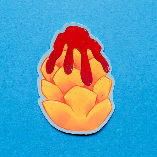 Mango y Chamoy Sticker | cnavarroillustration