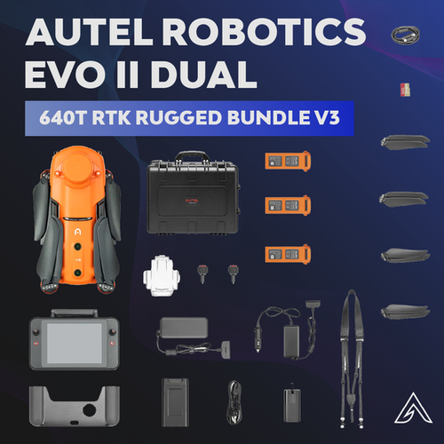 Autel Robotics EVO II Dual 640T RTK Rugged Bundle V3 | Acosta Tech