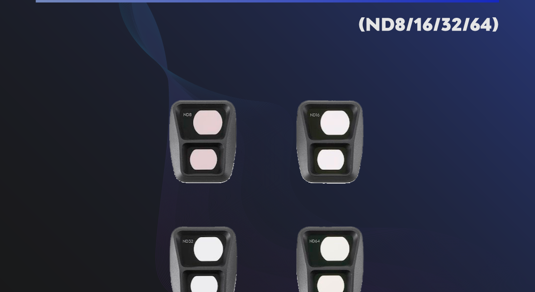 DJI ND Filter Set for Air 3 (4-Pack) | Acosta Tech