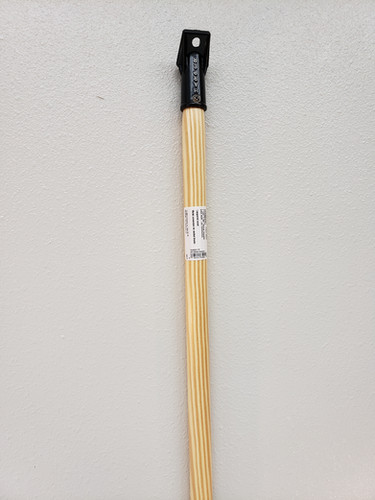 85HP - 60" Metal Connector Upright Broom Handle | KrivJanSupply