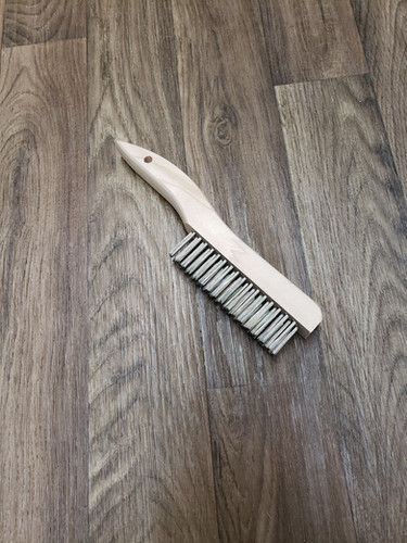 LCB 1164SS - Shoe Handle Wire Brush (Stainless Steel) | KrivJanSupply