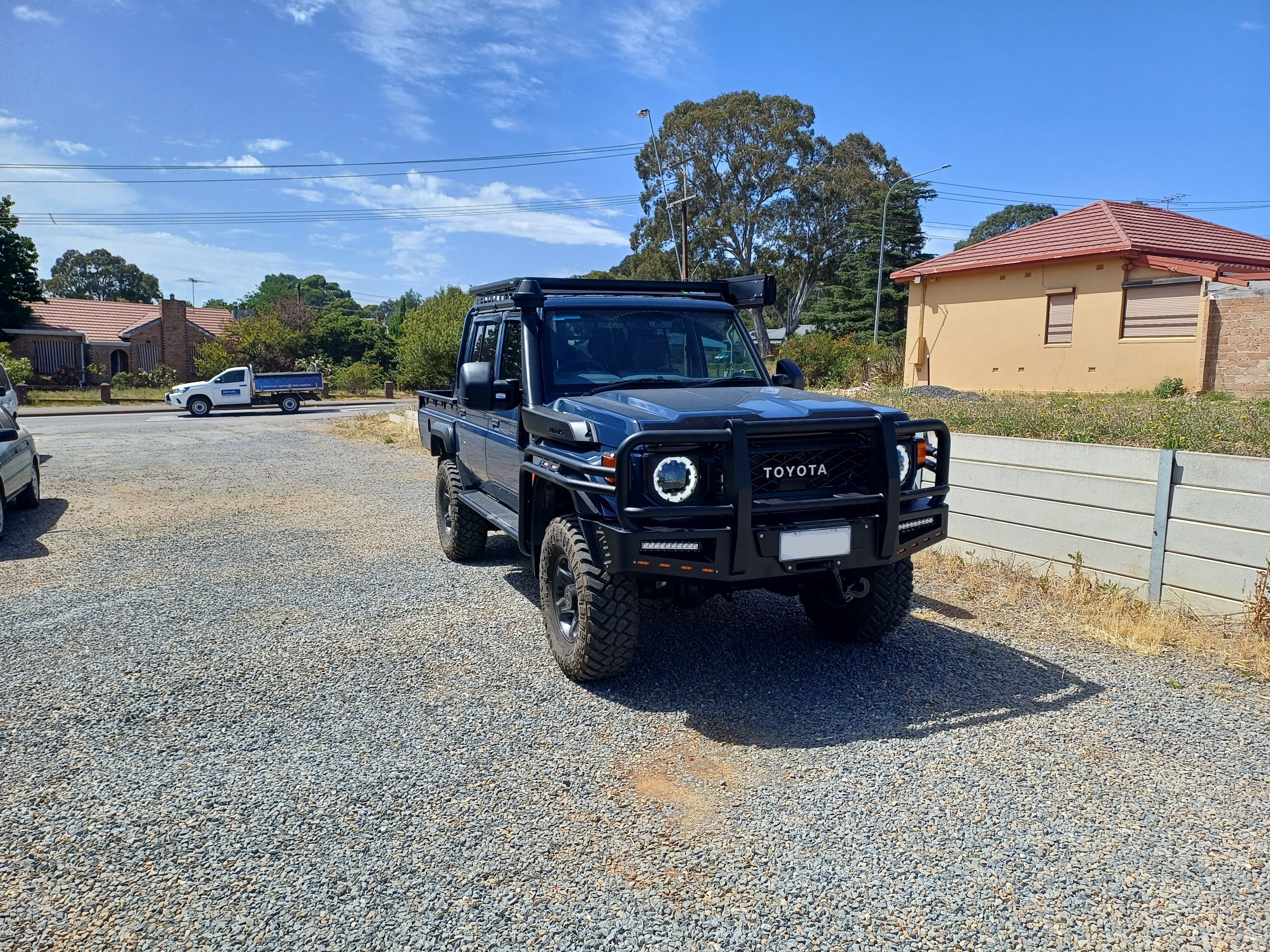 ATD 2 Post Bull Bar for LC70 2024 "Facelift" LandCruisers | ATD Customs ...