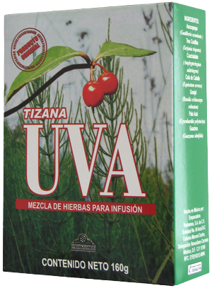 TIZANA UVA 160g Yerbamex | Gaia Naturista