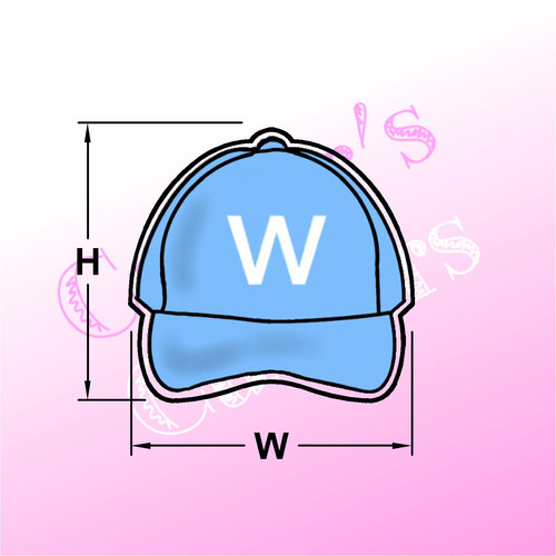 Baseball Cap - Cookie Cutter | criders-creations