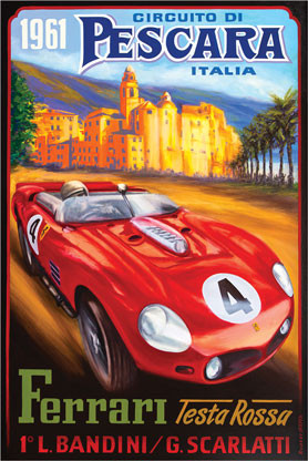 Circuito De Pescara | robertcarterartwork