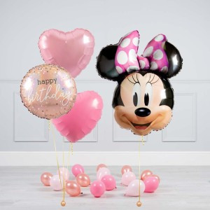 Minnie Mouse Inflated Balloon Package | Pop Photo Ltd Co