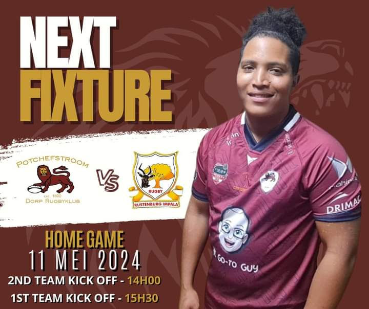 Tuis wedstryd vir Potch Dorp Rugby Club | The Go-To Guy