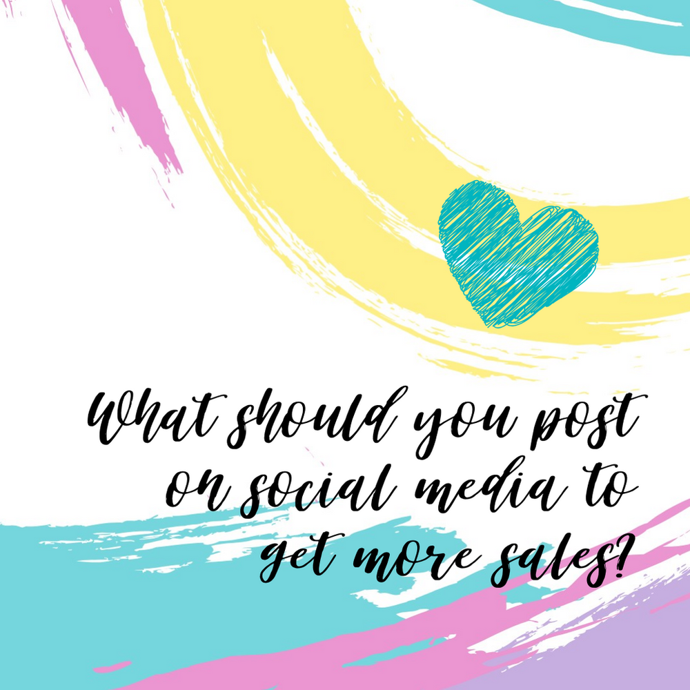 Quick Tip - What Should You Post on Social Media To Get More Sales??