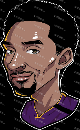 Kobe | Caricatures | FreeStyle Designs
