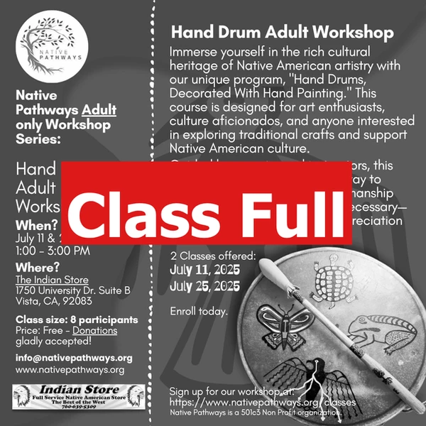 Classes & Workshops | Native Pathways, Art