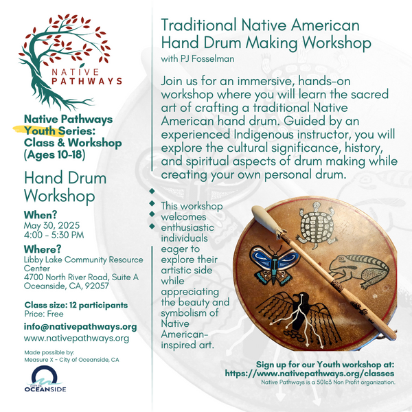 Classes & Workshops | Native Pathways, Art