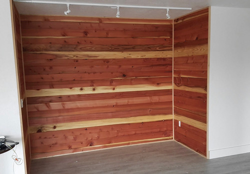 #1 Redwood paneling | Kasters cutting