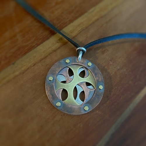 Steampunk Pendant | silversmith