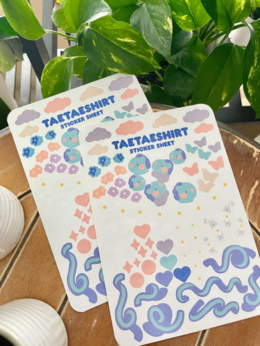 Mang Sticker Deco Sheet | Instadraw