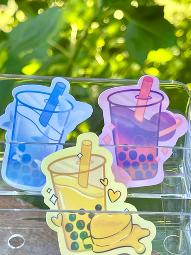 BTS Boba Songs Stickers | Instadraw