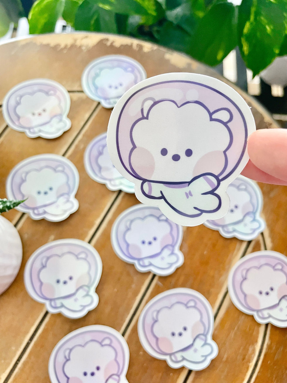 Astronaut RJ Sticker | Instadraw