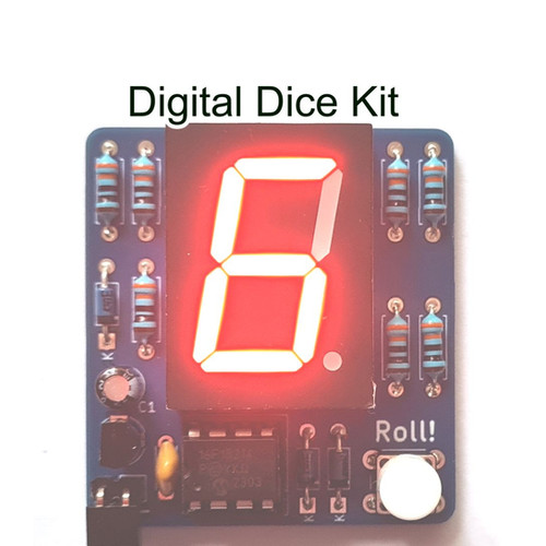 Beginners Electronic Digital Dice Kit | Electronics Kit Shop