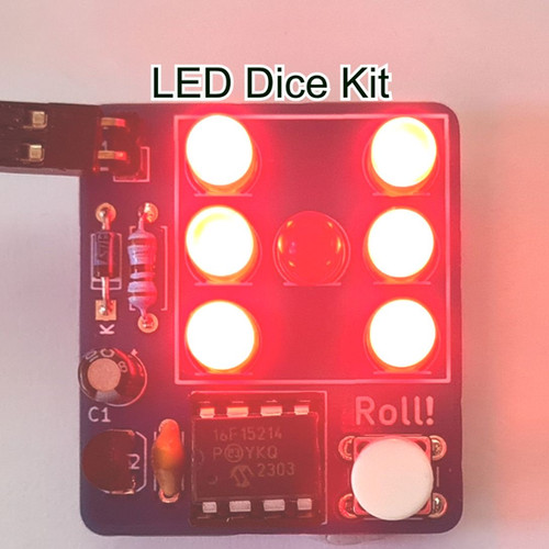 Beginners LED Electronic Digital Dice Kit | Electronics Kit Shop