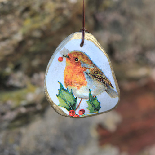 Decoupage robin shell | mysite-1