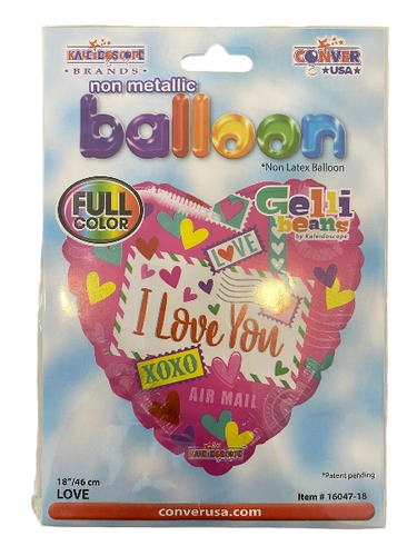 Folija balon "I Love You" 46cm | Genballoon