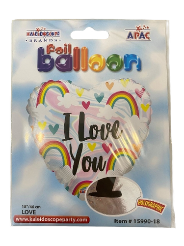 Folija balon "I Love You" 46cm | Genballoon