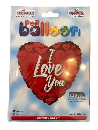 Folija balon "I Love You" 46cm | Genballoon