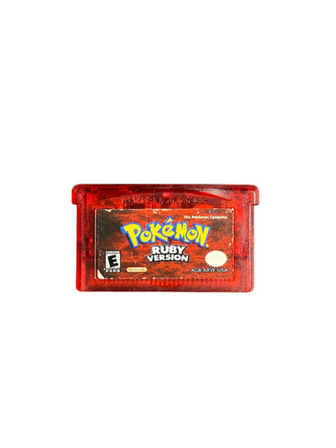 Authentic Pokemon Ruby Gameboy | Poke Swagg Shop