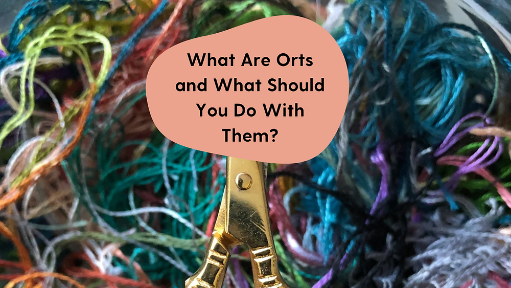 Embroidery Threads Bits- What Are Orts and What Should You Do With Them?