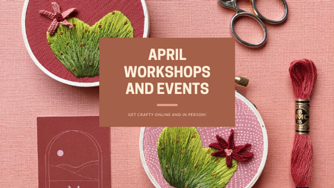 April Workshops Go Online