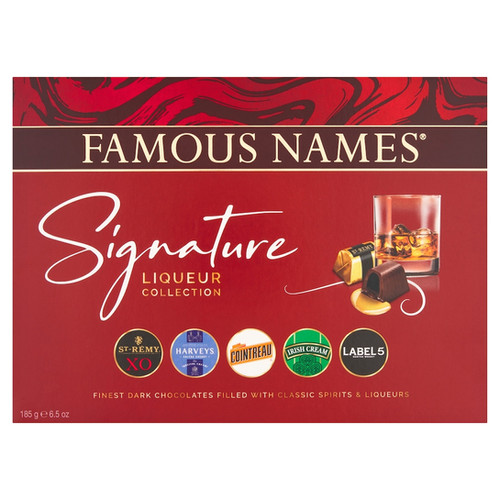 FAMOUS NAMES SIGNATURE COLLECTION (185G) | thechocolatebox