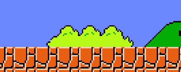 Super Mario World Bush