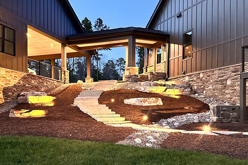 Choosing the Right Lighting for Natural Stone Features