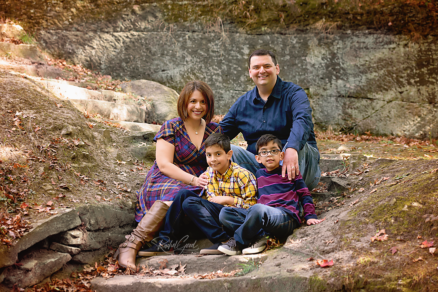 the Dubinsky Family Olmsted Falls, Family Session