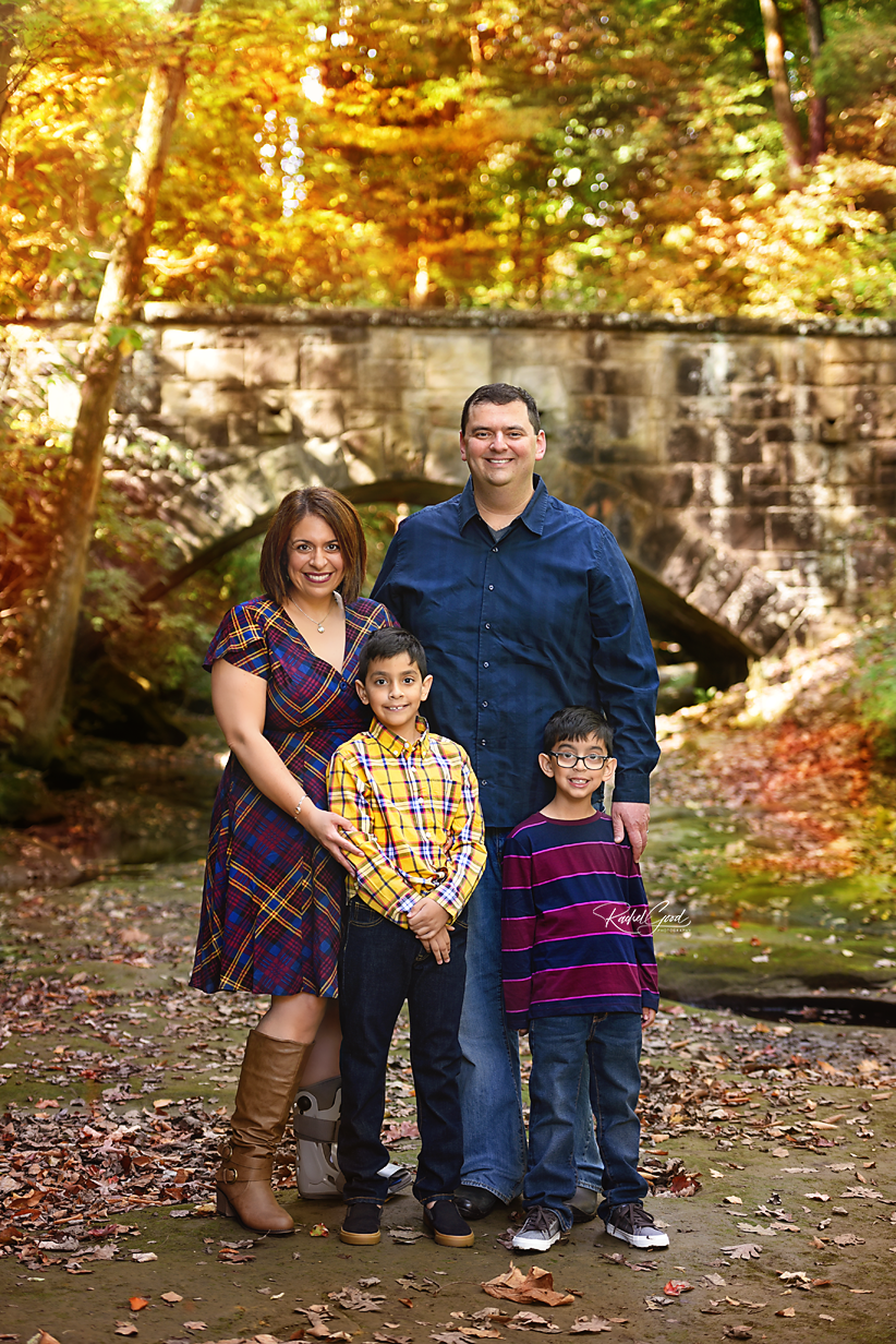 the Dubinsky Family Olmsted Falls, Family Session
