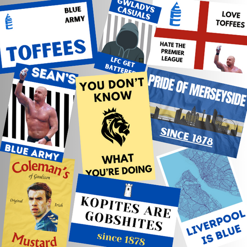 Everton 50 Sticker Bundle | Uk Football Stickers