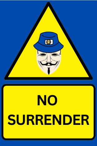 No Surrender | Uk Football Stickers