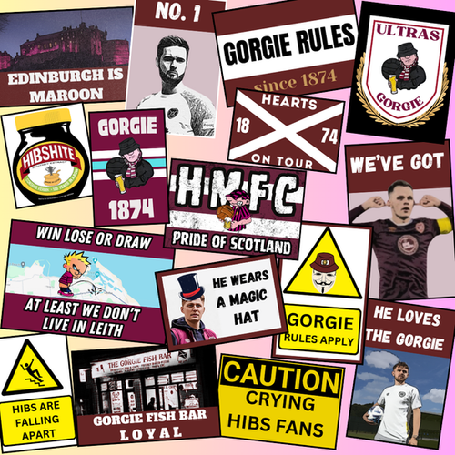 Heart of Midlothian Bundle | Uk Football Stickers