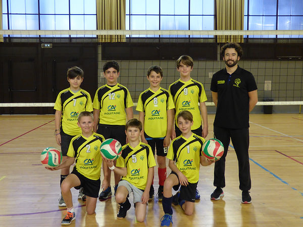 M13 garçons | talence volley