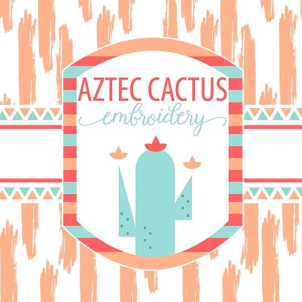 Shop | Aztec Cactus Embroidery