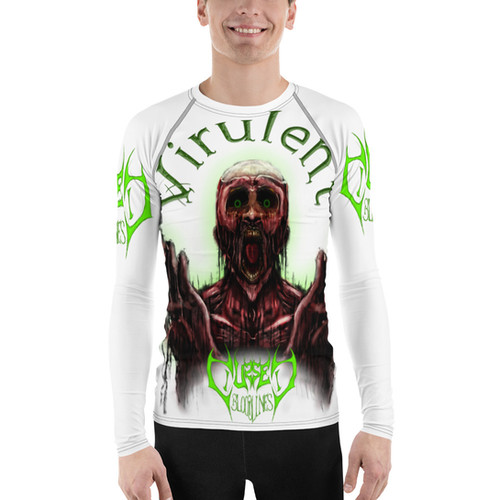 Cursed Bloodlines Virulent Men's Rash Guard | Cursed Bloodlines
