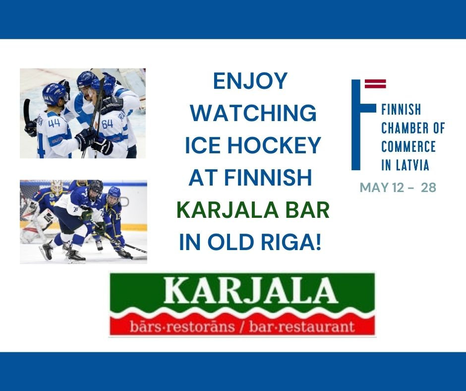 Watch Ice Hockey Championship 2023 at Finnish "Karjala Grill Bar" in ...