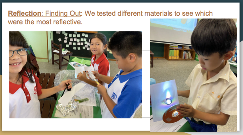 G2 Inquiry into light & Puppet show