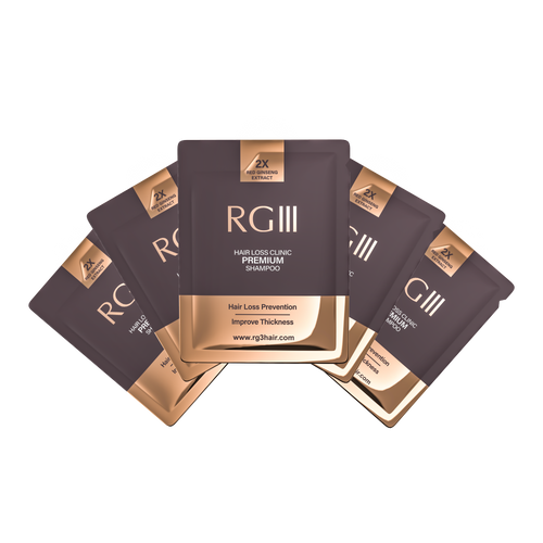 RGIII PREMIUM HAIR LOSS PREVENTION SHAMPOO TRIAL POUCH | RG3