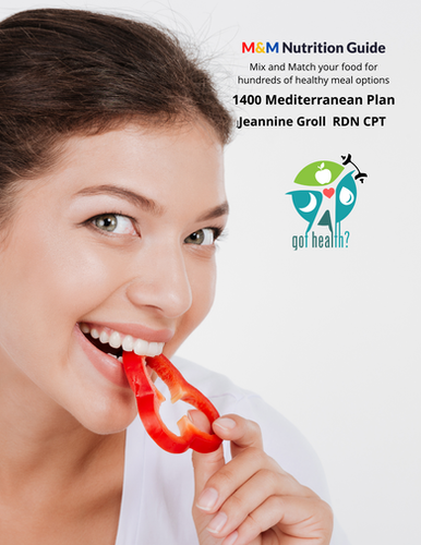 Mediterranean Meal Guide - M&M Nutrition Guide | GROLL FAMILY FITNESS