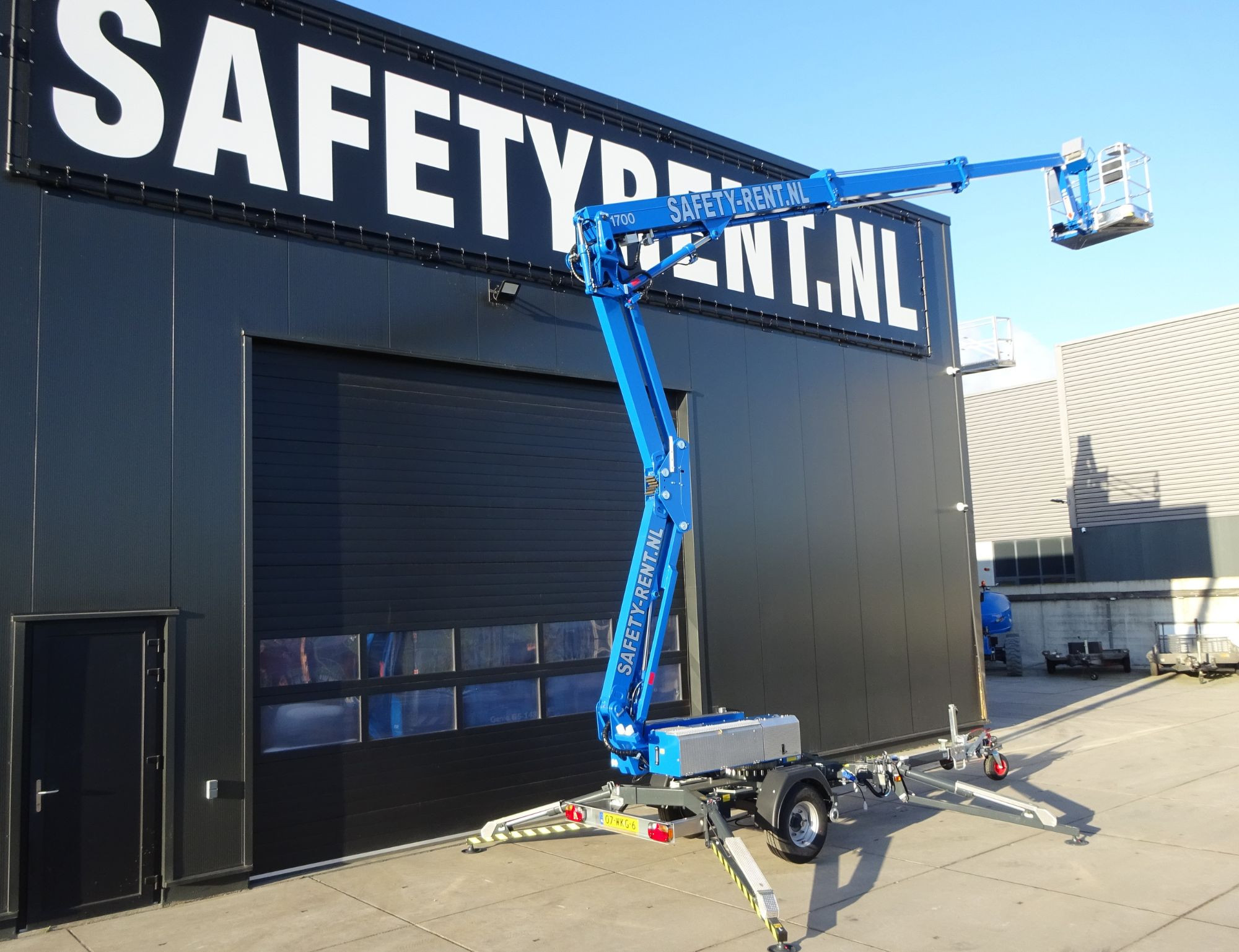 Aanhanger hoogwerker 17 meter