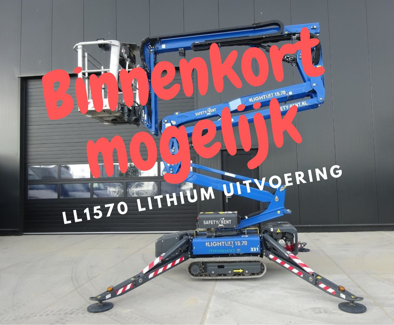 Spinhoogwerker 15 meter LL1570 Lithium