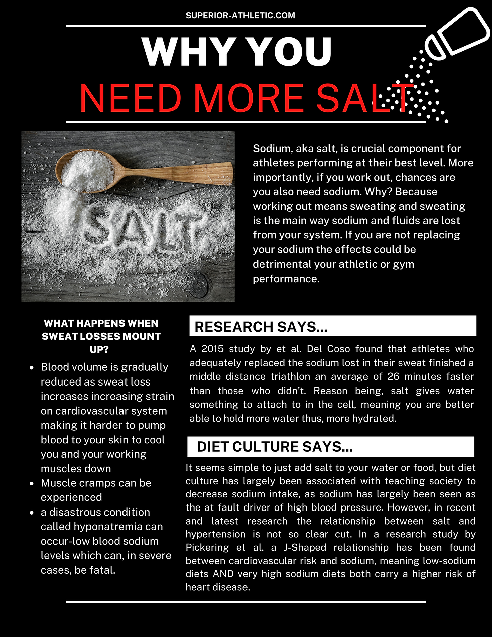 Why you need more salt