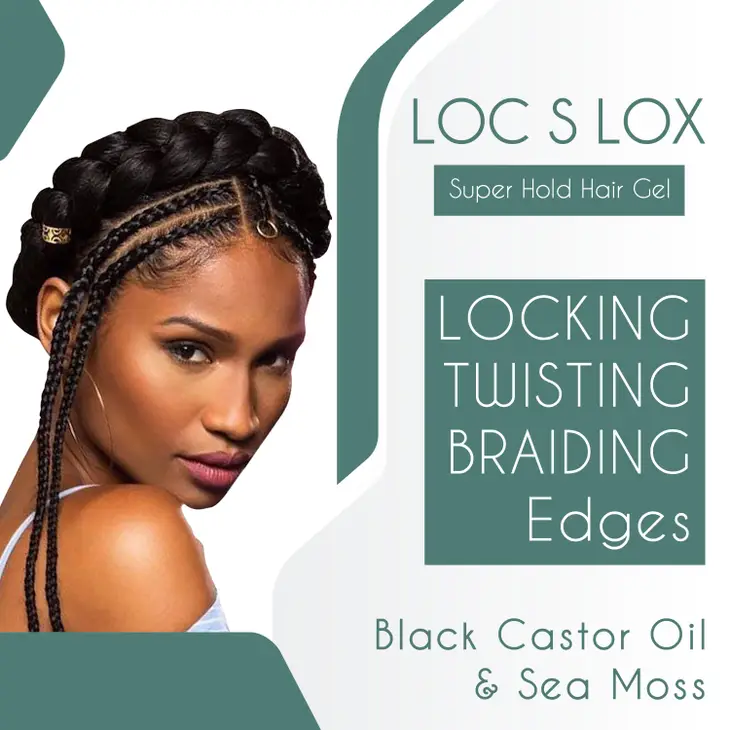 Stylo™ Locs Lox (Black Castor Oil & Sea Moss) - 16oz | Crown Beauty Supply